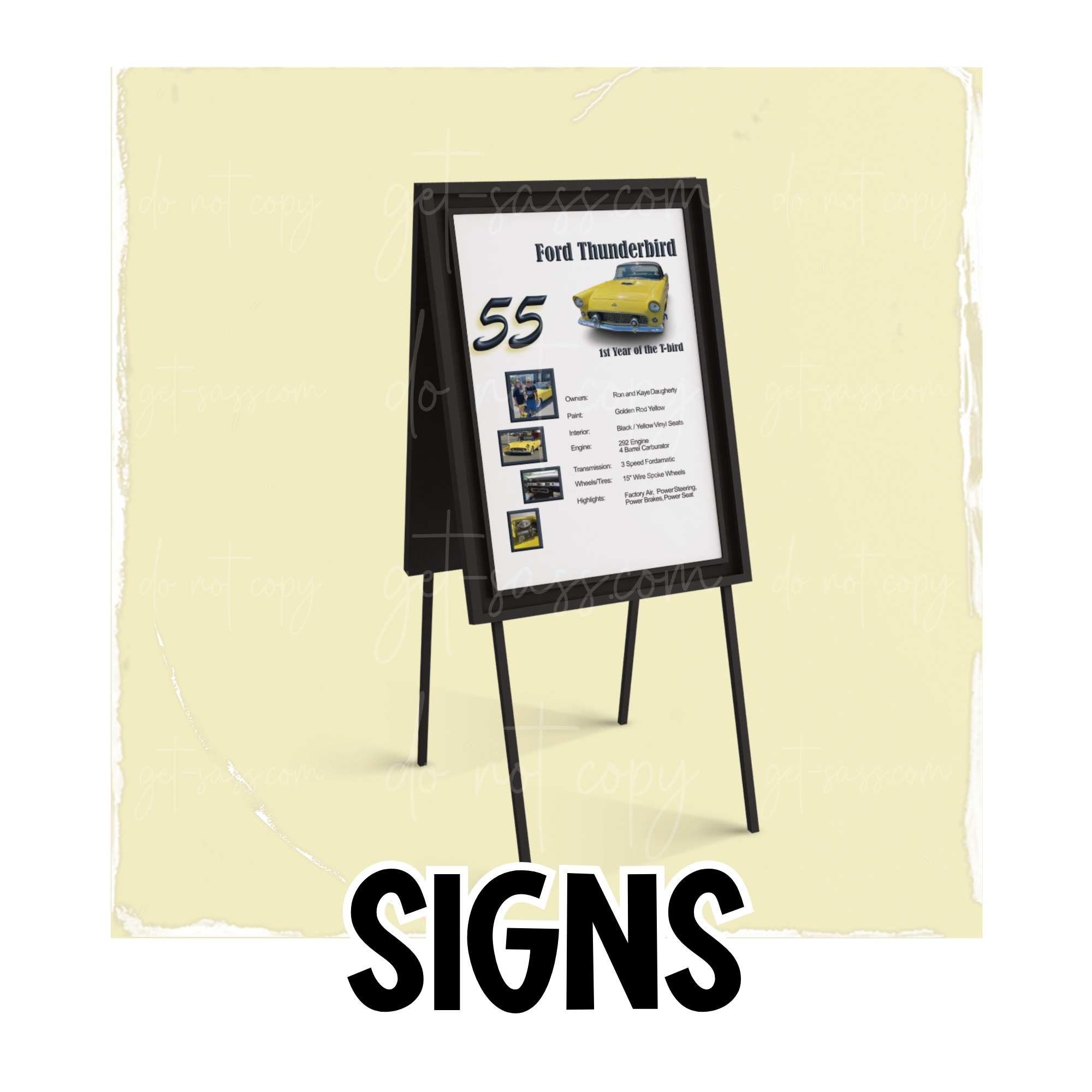 Custom Sign Collection – SASS Creations, LLC.