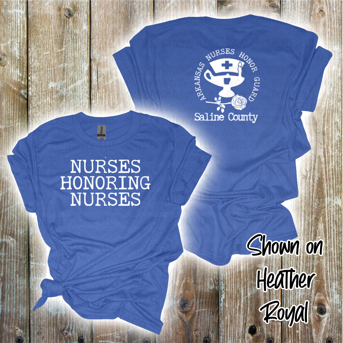 Nurses Honor Guard Short Sleeve T-Shirt – SASS Creations, LLC.